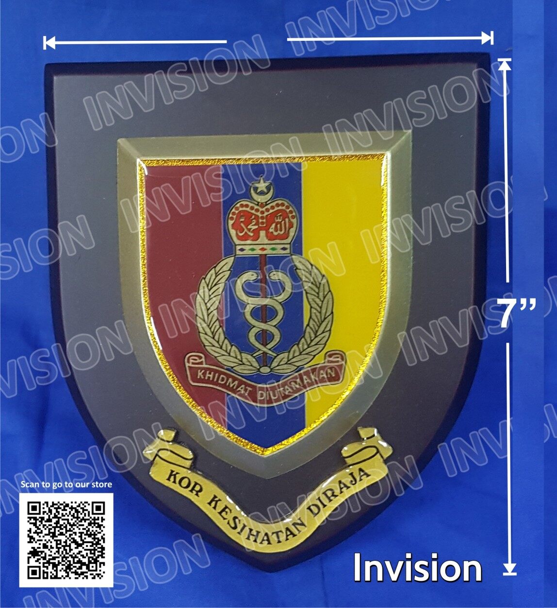 Malaysian Army Unit Plaques - Kor Kesihatan DiRaja KKD Tentera Darat TD ...