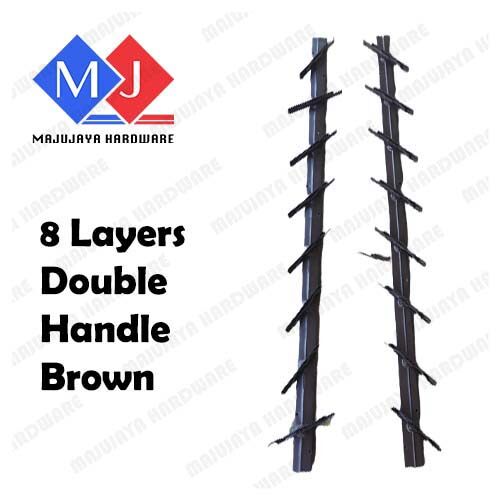 1 PAIR KINGKONG 8/7 Layers Blade Traditional Naco Window Local Louver ...