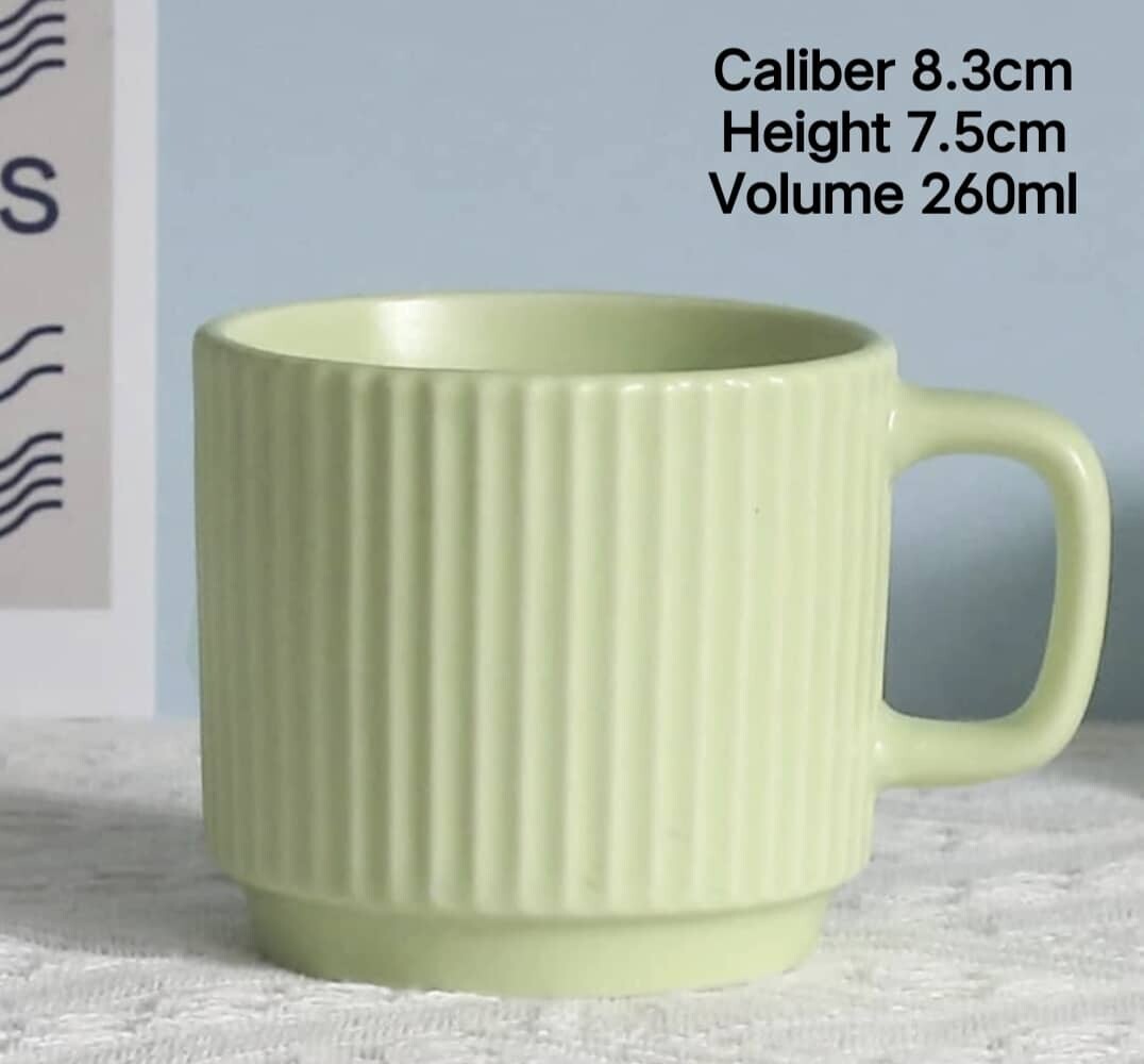 Macaroon Color Creative Ceramic Mug Cup Coffee Cup Tea Cup Mugs Milk ...