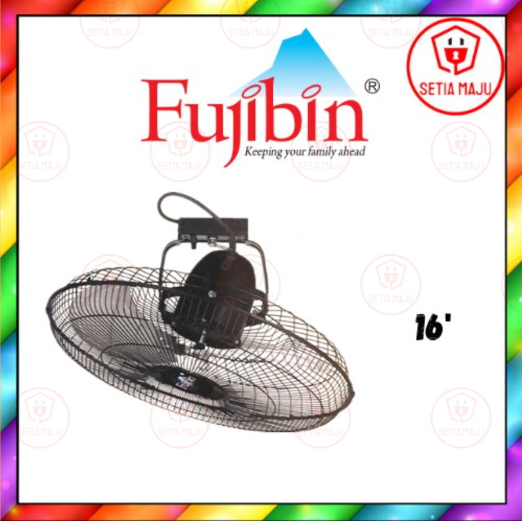 [READY STOCK] FUJIBIN METAL BLADE AUTO FAN 16" & 20" | Lazada