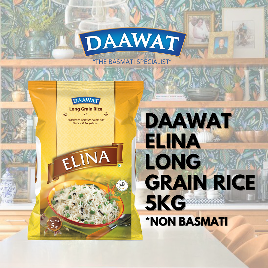 Daawat Elina Long Grain 5kg (Non Basmati) | Lazada