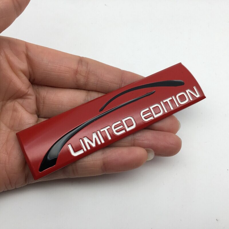 NEW Car styling 3D Metal Car Sticker Chrome Limited Edition Logo ...