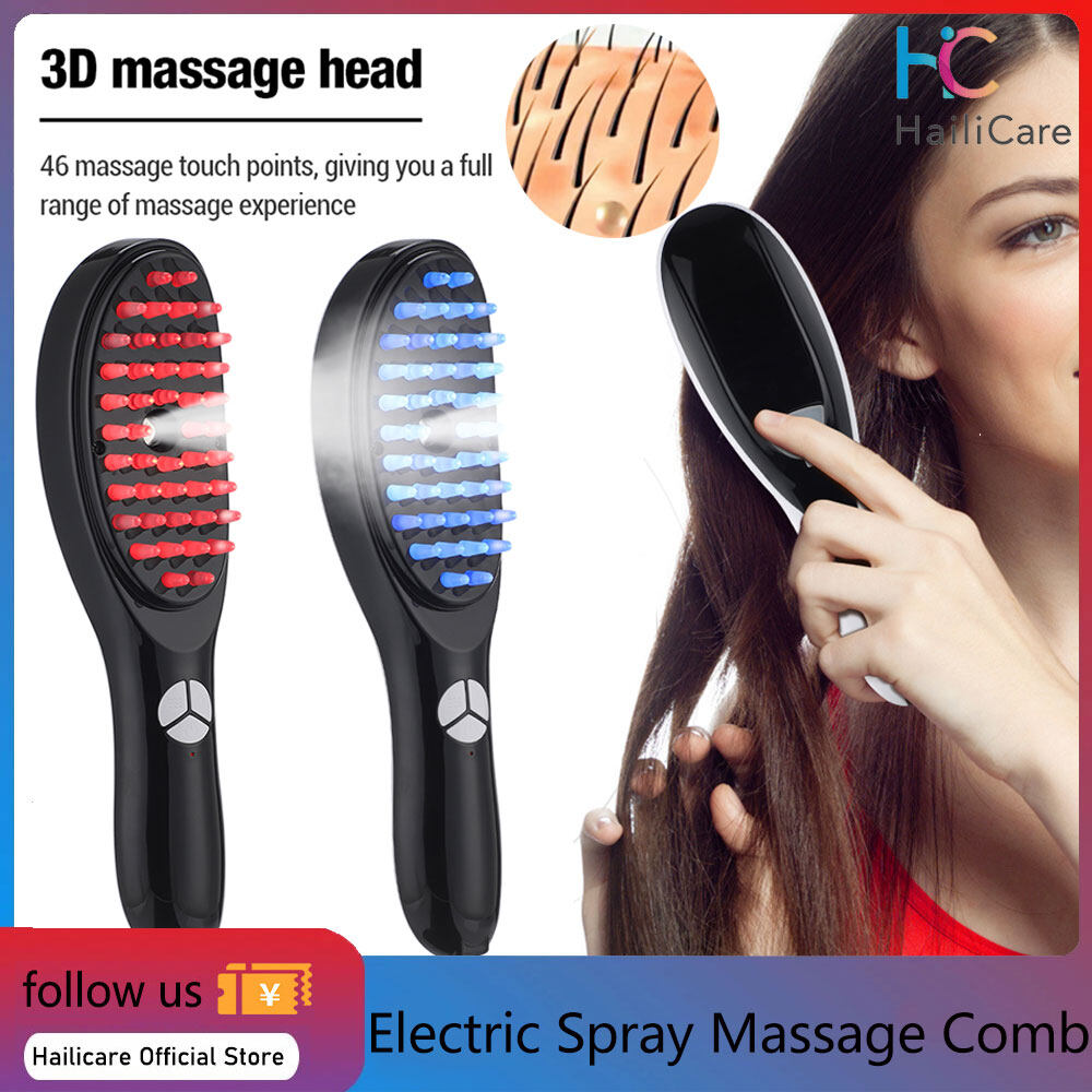 Hailicare RF Lược Chăm Sóc Tóc Dòng Điện Cực Nhỏ Điện Lược Massage Chống Rụng Tóc Laser Mọc Tóc ...