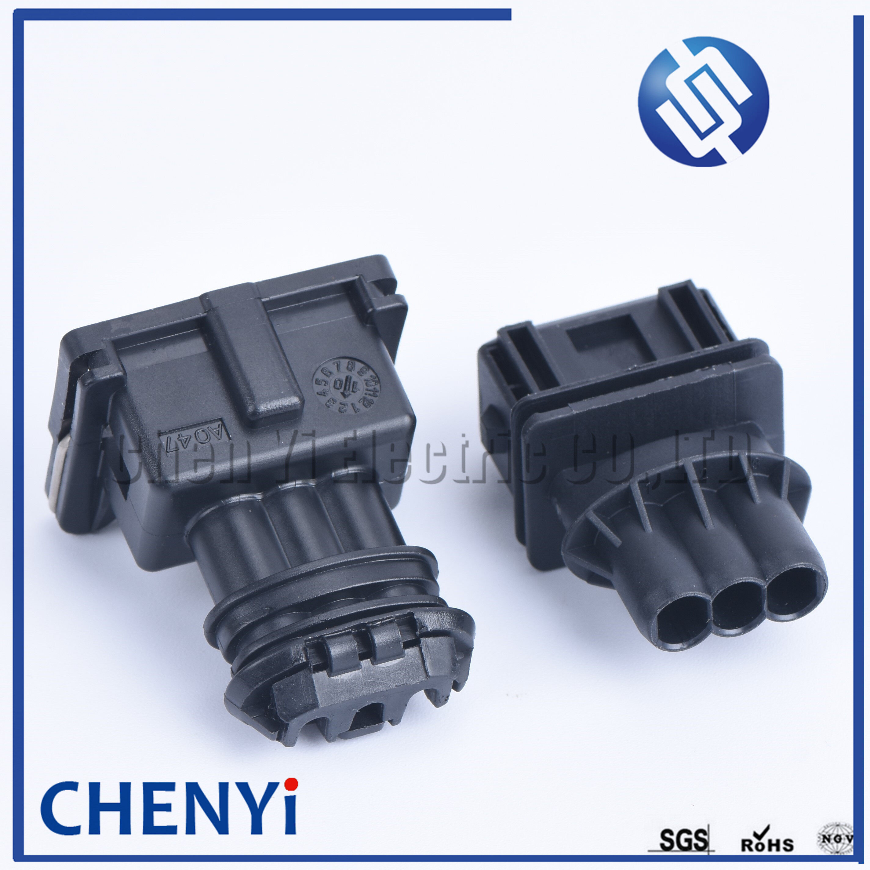 Tyco Amp 282191-1 282729-1 1ชุด3ขา,ขั้วต่อหัวฉีดเชื้อเพลิงกันน้ำ962581 ...