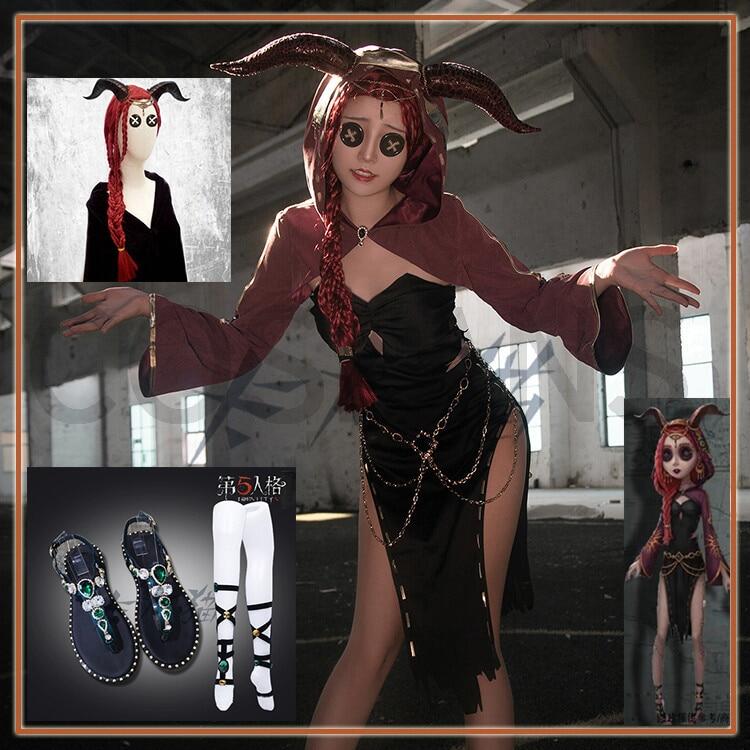 ชุดคอสเพลย์ชุดเกม Identity V Cos Flamen Gilman Fiona ผู้หญิง Doctor ...