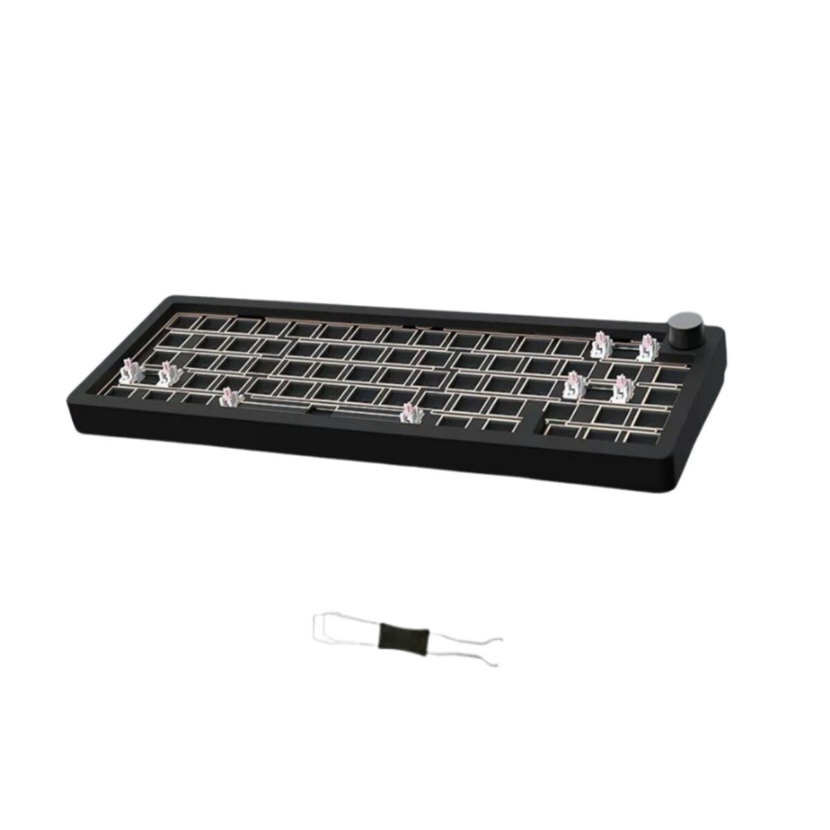 AL65 65% Wireless Bare Bone Keyboard Gasket Structure Hot Swappable RGB ...