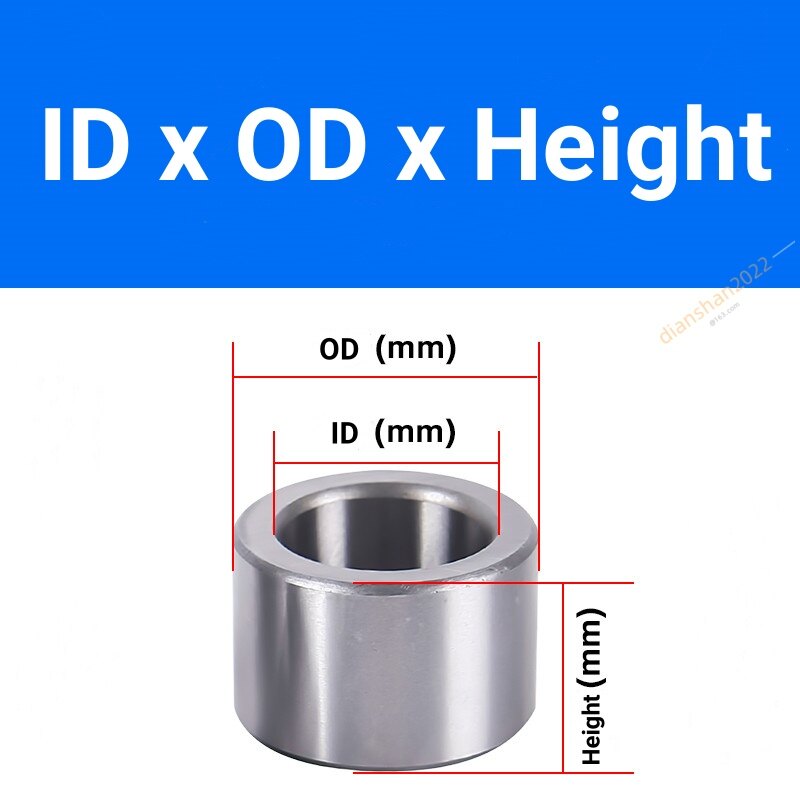 ID 3 4 7 10 13 14 15mm shaft sleeve steel sleeve bearing sleeve sleeve ...