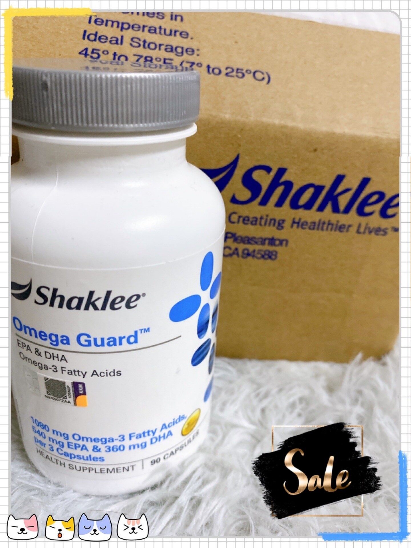 Original Shaklee Omega Guard (90 capsules) {EXP DATE MAY 2023} | Lazada