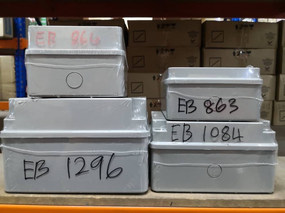 WIREMAN PVC Weatherproof Enclosure Box - IP56 (MEDIUM SIZE AND LARGE ...