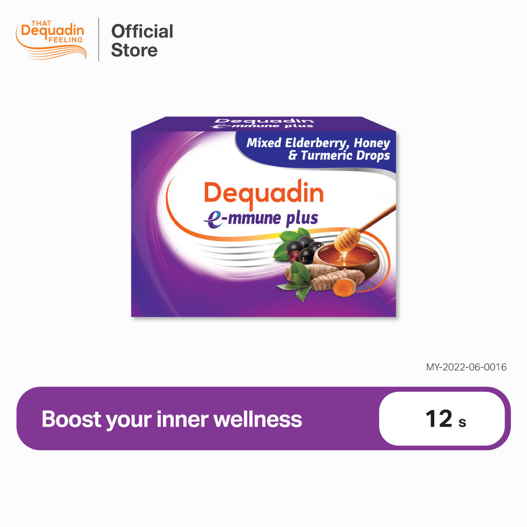 DEQUADIN E-MMUNE PLUS DROP 12S | Lazada