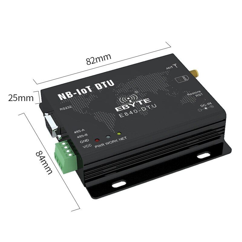 RS232 RS485 NB-IoT B5ความถี่โมเด็มไร้สาย23dBm IoT E840-DTU(NB-03) ข้อมูลTransceiverโมดูล ...