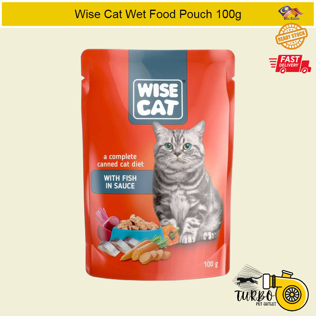 Wise Cat Wet Food Pouch for Kitten / Adult 100g | Lazada