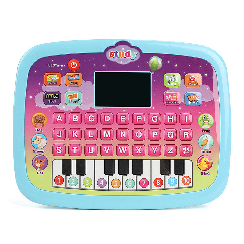 LED English Learning Tablet Computer For Kids English Early Education ...