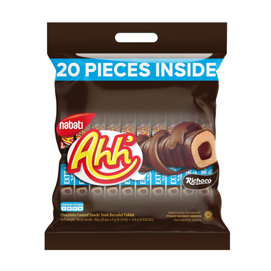 NABATI Ahh Richeese Richoco Coated Snack 96G | Lazada