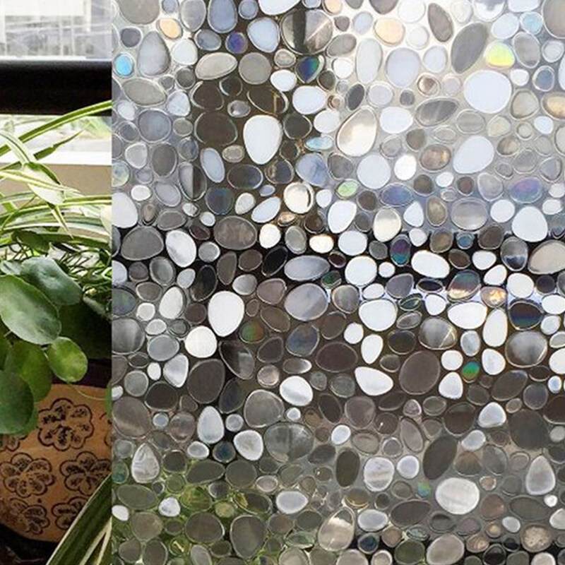 2sql 1Roll Anti UV Window Glass Film 3D Decorative Privacy Sticker ...