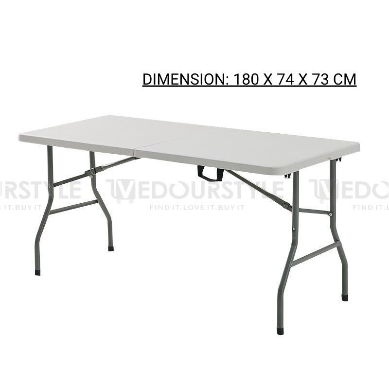 Vedourstyle Multipurpose 4ft 6ft Folding Table Catering/Buffet ...