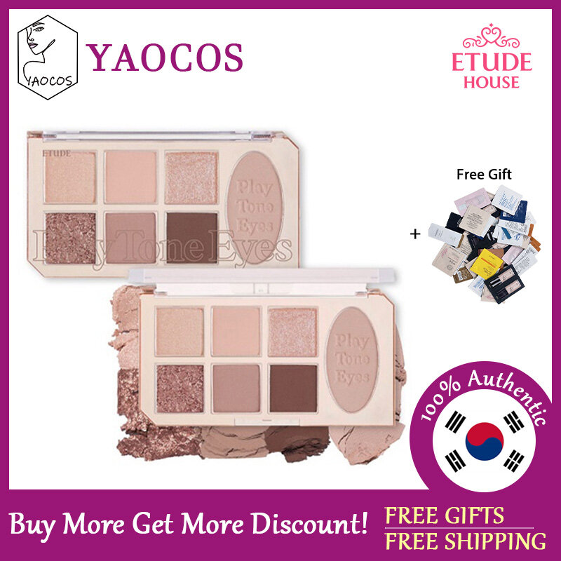 [ETUDE] Play Tone Eyes Palette / 4 Shades | Lazada