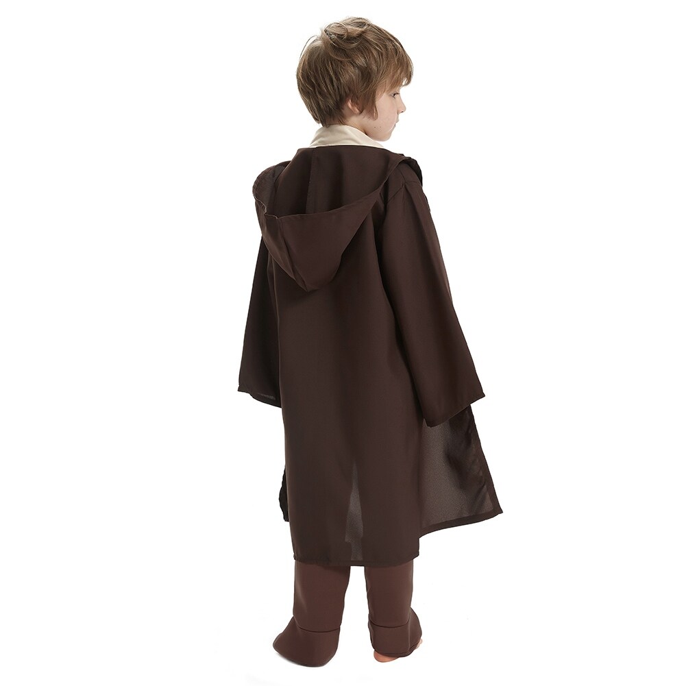 Kid Children Star Jedi Knight Cosplay Costume Obi Wan Kenobi Wars ...