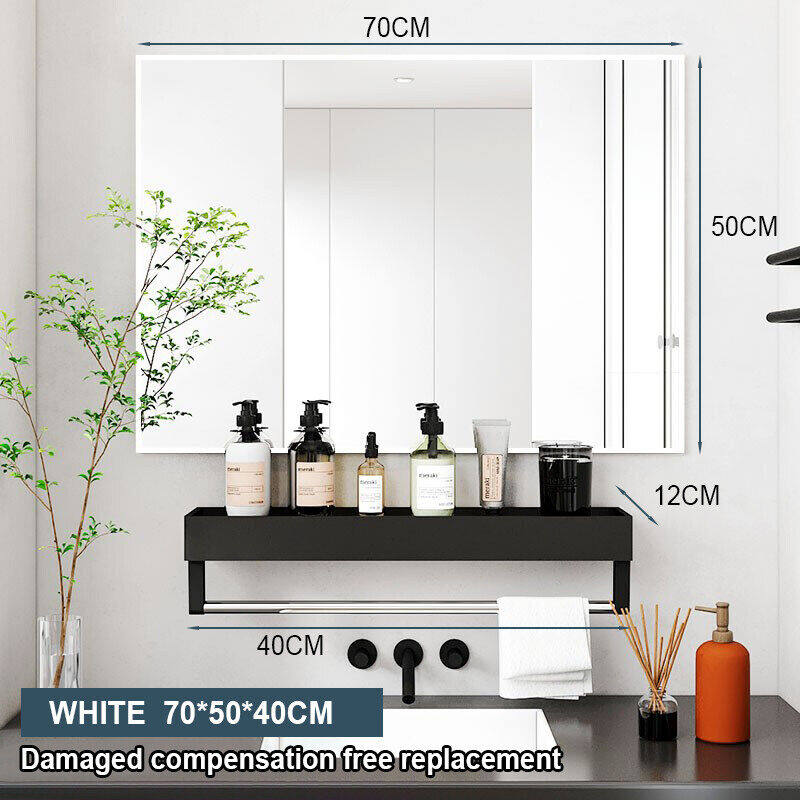 Bathroom Mirror Cermin Bilik Mandi Square decorative mirror Dressing ...