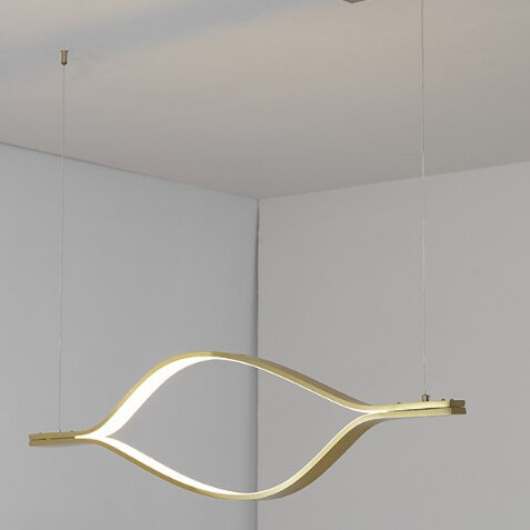 HEIKESZ Nordic New Special Simple Creative Light Luxury Led Wave Lips ...