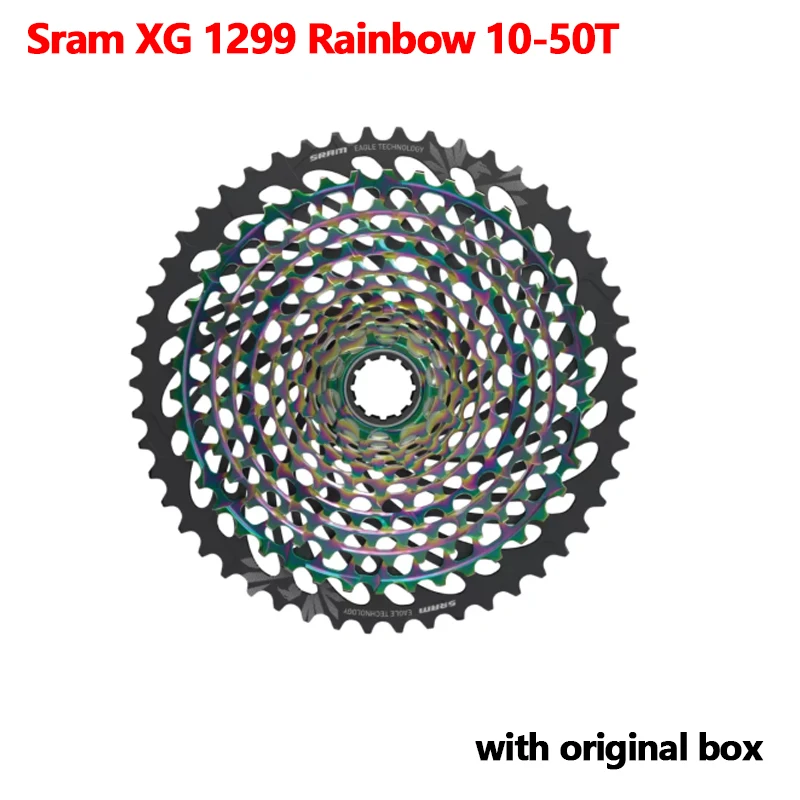 Sram Cassette GX Eagle Cassette 12S 1275 10-52T Rainbow XG 1299 10-50T ...