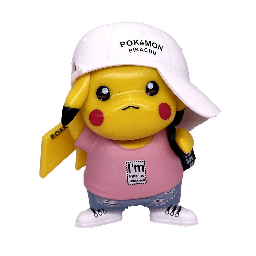 IJVBTV Collection 8ซม. สำหรับเด็กคอสเพลย์ Pikachu PVC Pokemon รูป ...