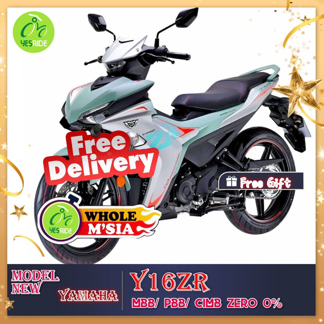 YAMAHA Y16ZR New Model 2024 | Lazada