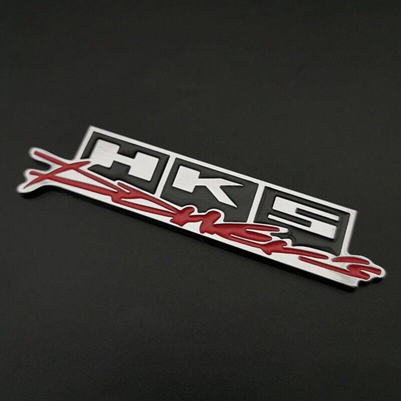 car HKS emblem HKS logo metal quality | Lazada
