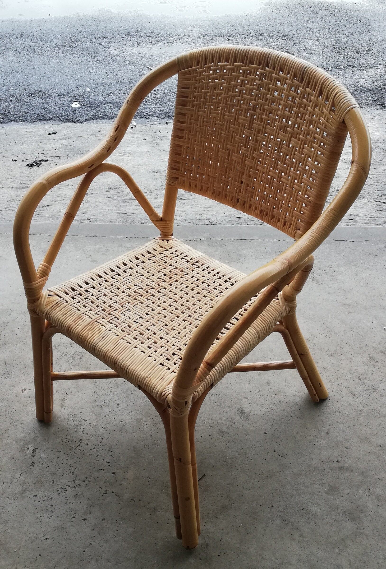 Manau Pek Gong Rattan Chair | Kerusi Rotan | Rotan Manau 玛瑙藤 伯公藤椅 | Lazada