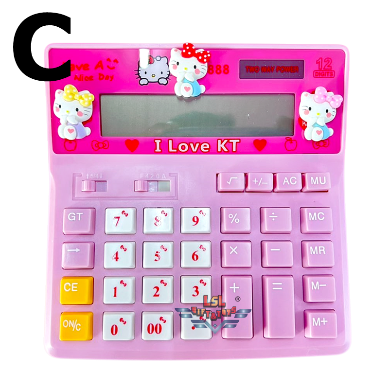 [R-201] LSL GIFTS Cute Cartoon Hello Kitty Melody Kuromi Solar Power 12 ...