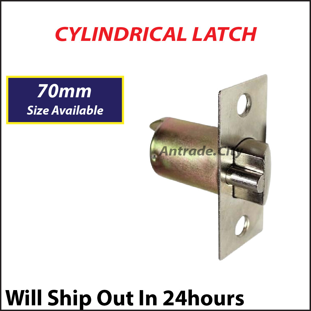 ARMOR Cylindrical Door Lock Tongue Spring Latch Backset Cylindrical ...