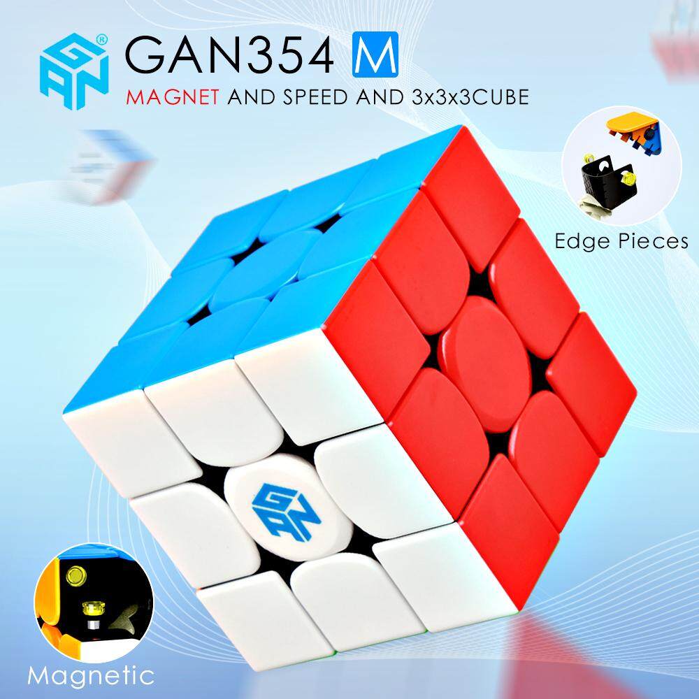 Original Gan 354 M Magnetic puzzle magic speed cube 3x3 stickerless ...