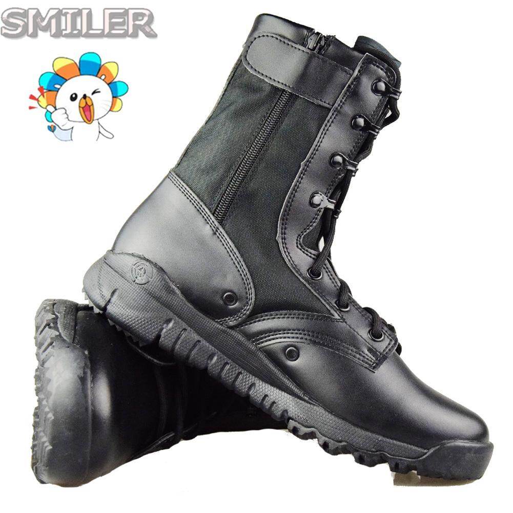 2018 Men's y025 Desert Combat Boots,Tactical Military Boots,Lace up ...