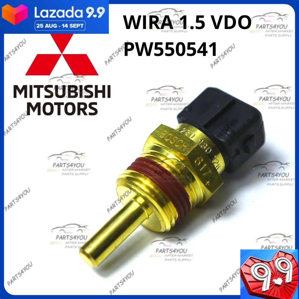 2 PIN PROTON WIRA SATRIA 1.3 1.5 1.6 VDO - THERMO FAN SWITCH MD149338 ...