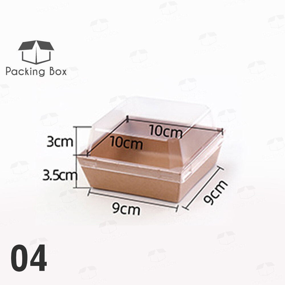 READY STOCK!!Kraft/White Paper Square and Rectangular Cake Box with ...