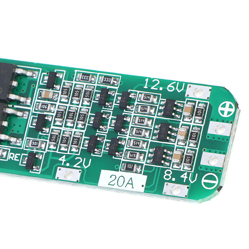 3S 20A Li-ion Lithium Battery 18650 Charger PCB BMS Protection Board 12.6V Cell - FUHOVILA86 ...