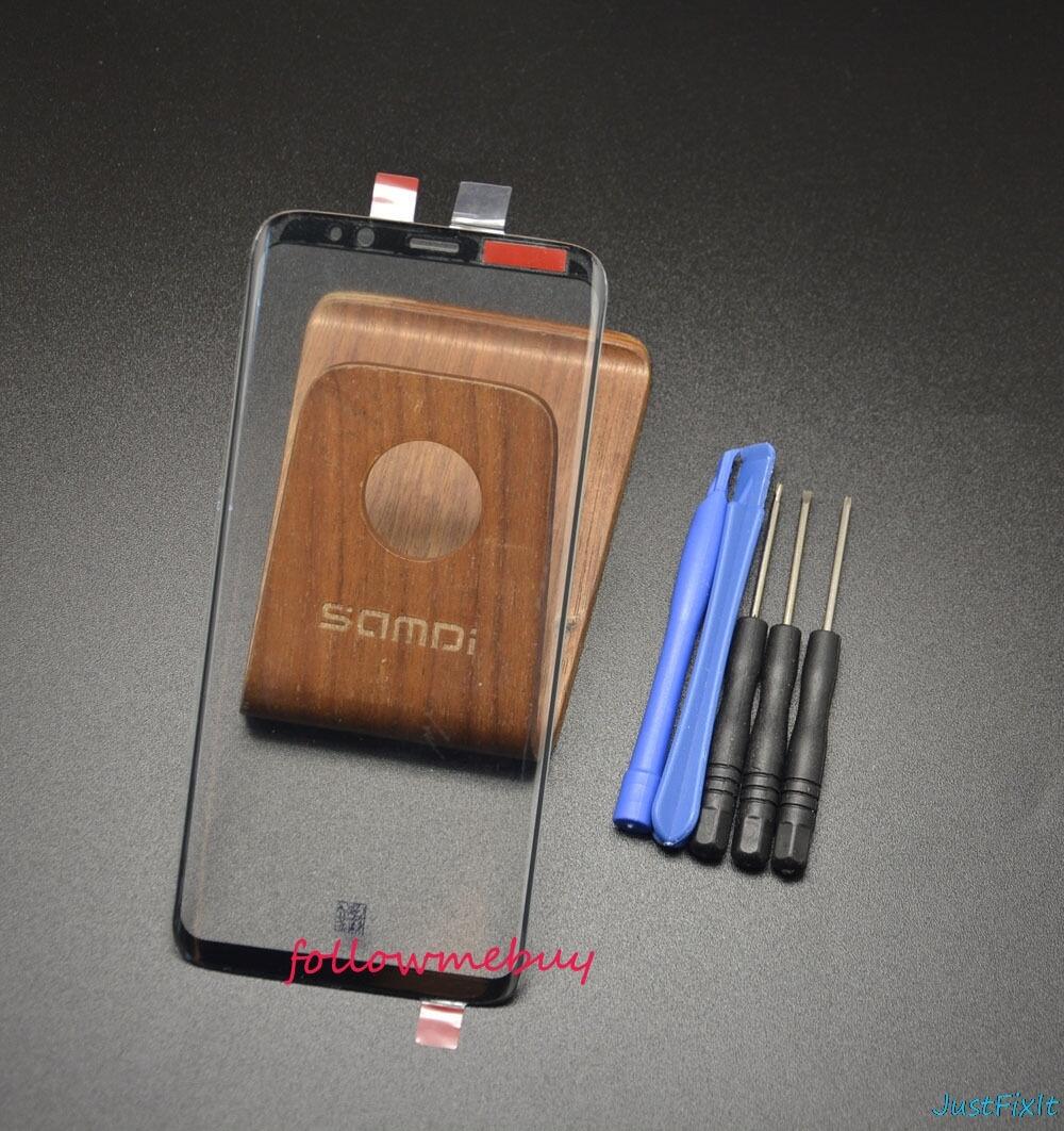 For Samsung Galaxy S8 S8 plus G950 G955 Front Screen LCD Glass Lens ...