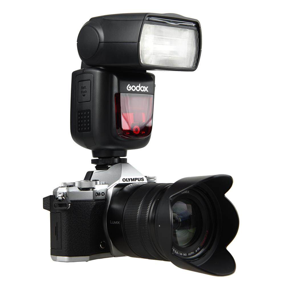 GODOX V860II-S gn60 TTL ไฮสปีด 18000 2.4 กรัม Li-ion แบตเตอรี่ S ...