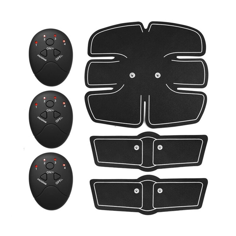 Smart Fitness Trainer Electric Muscle Stimulator EMS ABS Vibrator ...