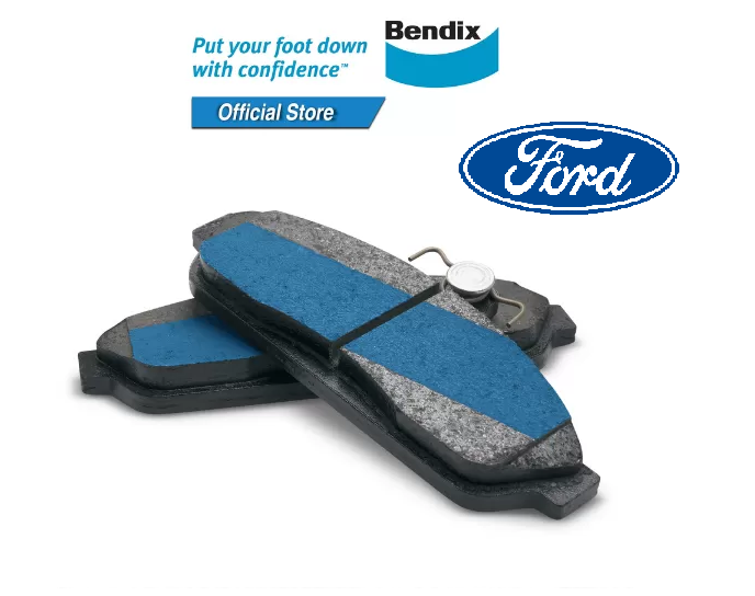 Original Bendix Metal King Titanium DB2411 Rear Brake Pads For FORD ...