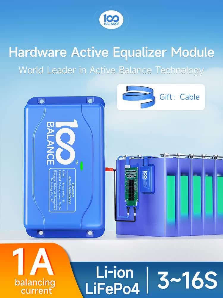 Active Balancer BMS Lifepo4 Batt Equalizer 1A Li-ion BMS Batt balancer ... Active Balancer BMS Lifepo4 Batt Equalizer 1A Li-ion BMS Batt balancer ...