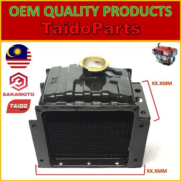 Yanmar TF110 TF120 NF110 NF120 Engine Radiator Condenser tangki air ...