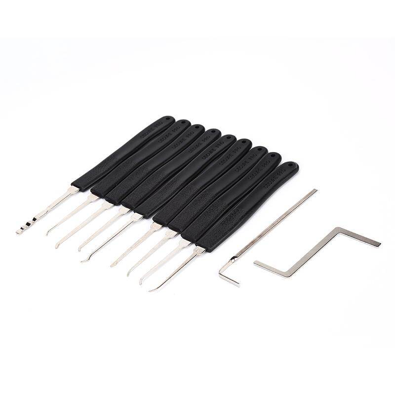 CHUA ????Ready Stock????Modern 9-Piece Unlocking Lock Pick Set lock ...