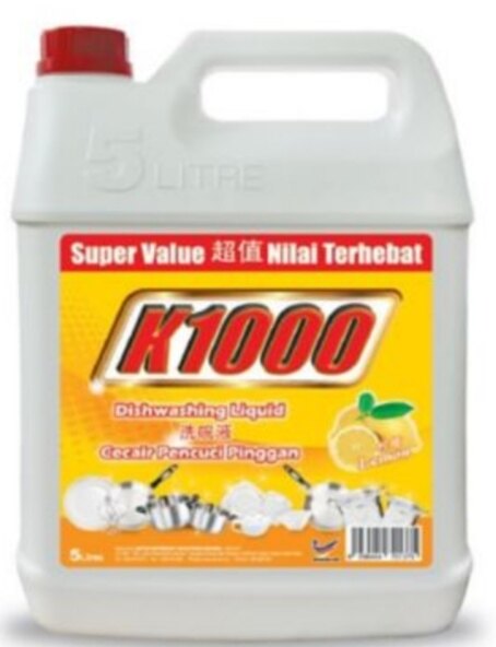 K1000 DISH WASH LEMON 5LITER | Lazada