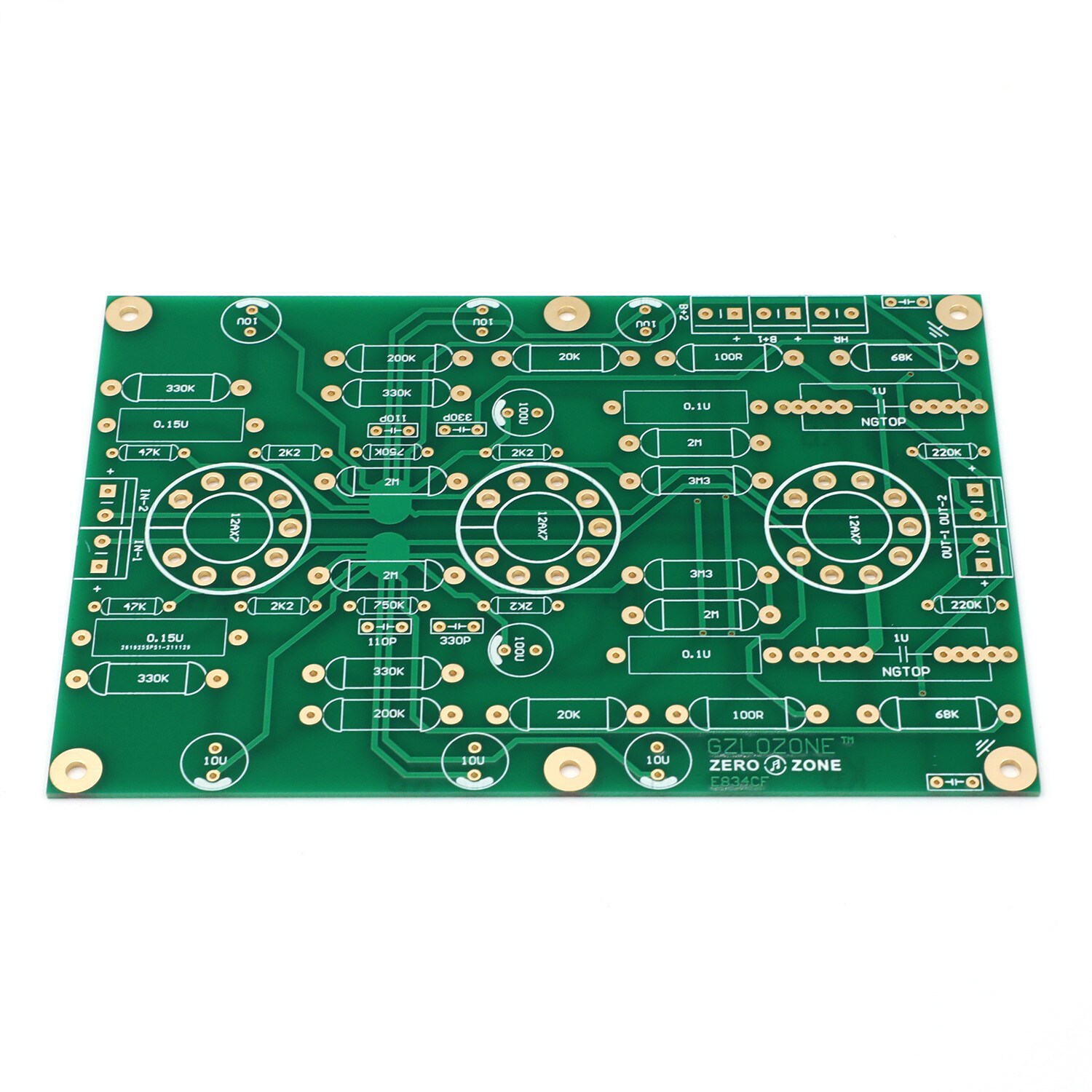 E834 Tube Phono Amplifier PCB Empty Board MM Phono Amplifier Refer To ...