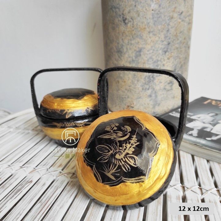 [Mini] Golden Bakul Siah Hokkien Basket (Golden Auspicious Basket ...
