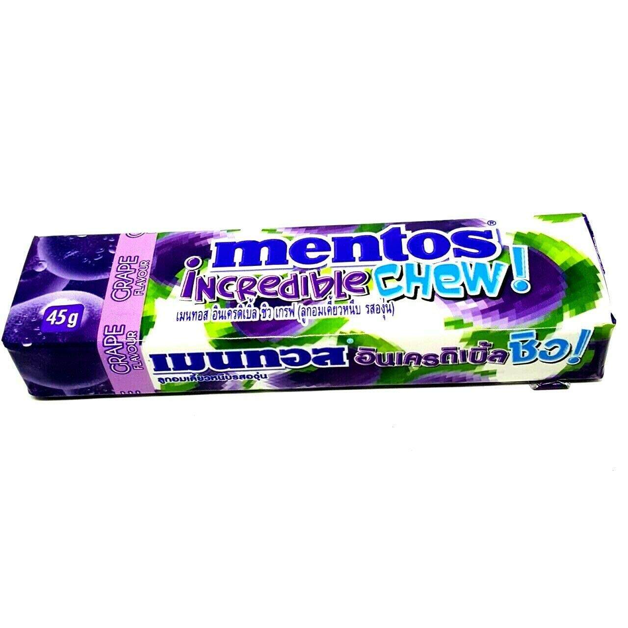 [98] Mentos Incredible Chew Candy Stick 45gm | Lazada