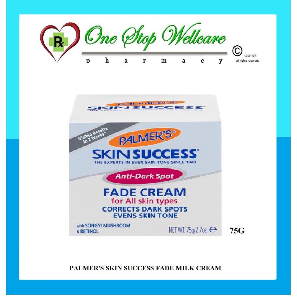 PALMER'S SKIN SUCCESS ANTI-DARK SPOT (FADE MILK LOTION/FADE CREAM 75G ...