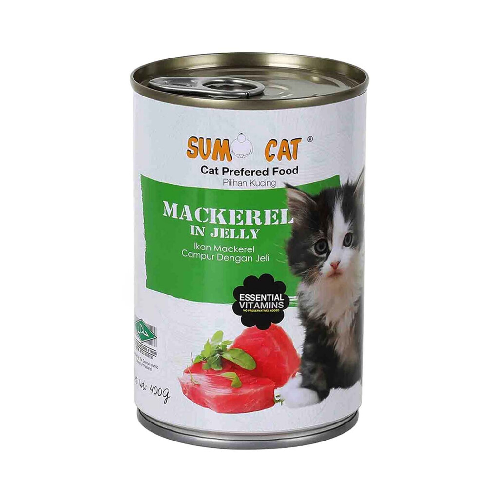Sumo Cat Premium Tuna Series Cat & Kitten Wet Food / Canned Food 400g ...