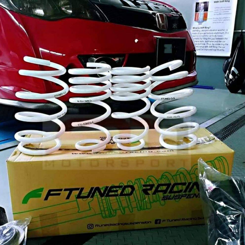 Honda Civic FD FTuned Racing CLS Sport Lowered Spring F-Tuned | Lazada